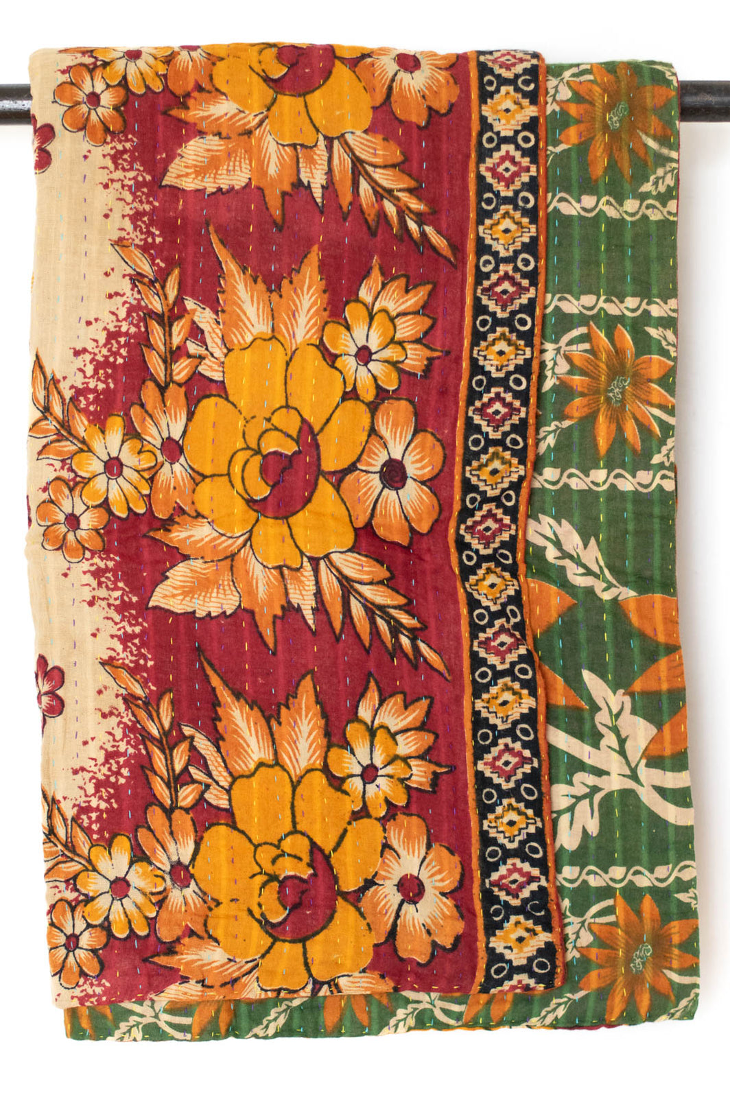 Cotton Kantha Throw Blankets | Our Classic, Bestseller — dignify