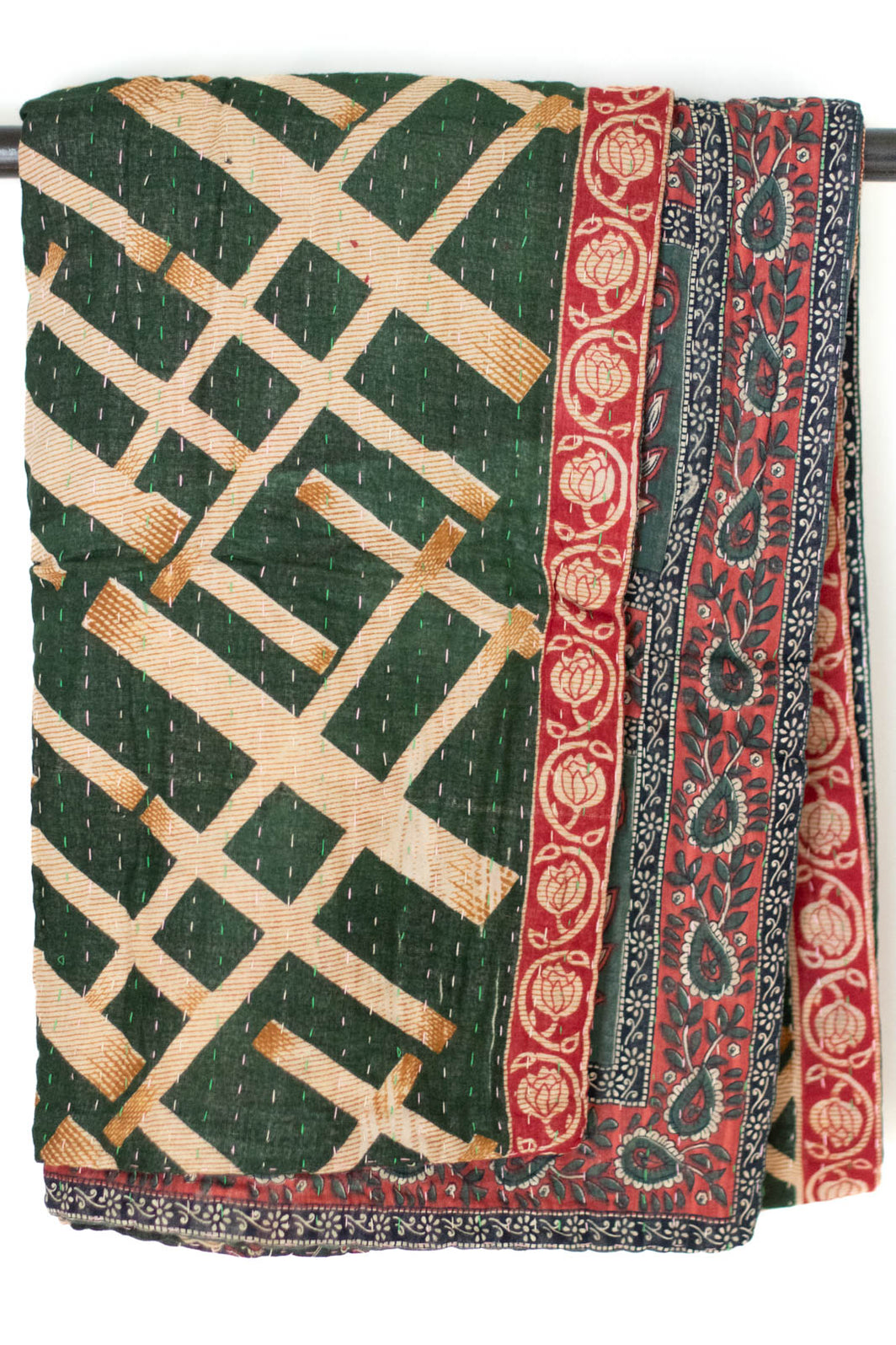 Cotton Kantha Throw Blankets | Our Classic, Bestseller — dignify