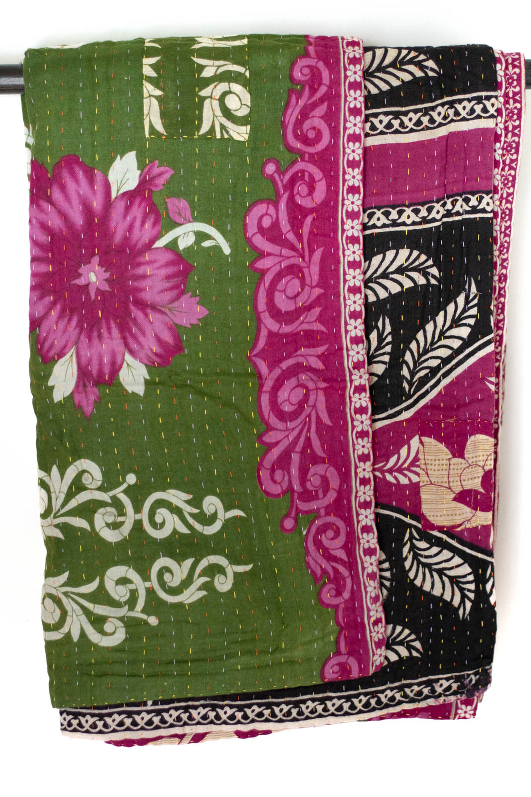 Cotton Kantha Throw Blankets | Our Classic, Bestseller — dignify