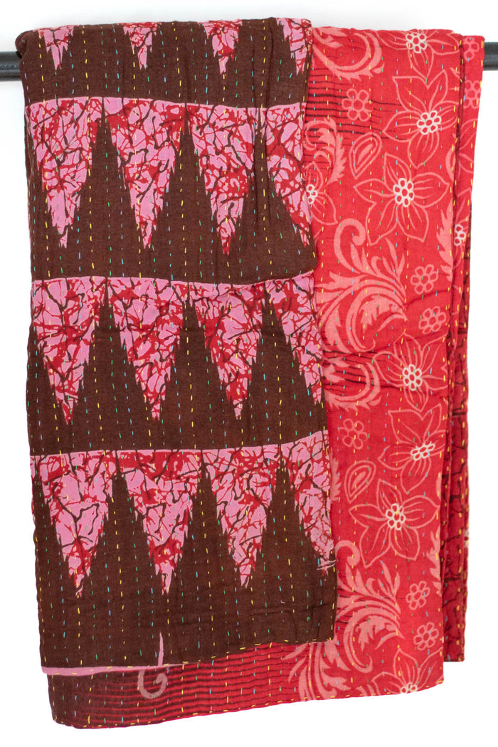 Cotton Kantha Throw Blankets | Our Classic, Bestseller — dignify