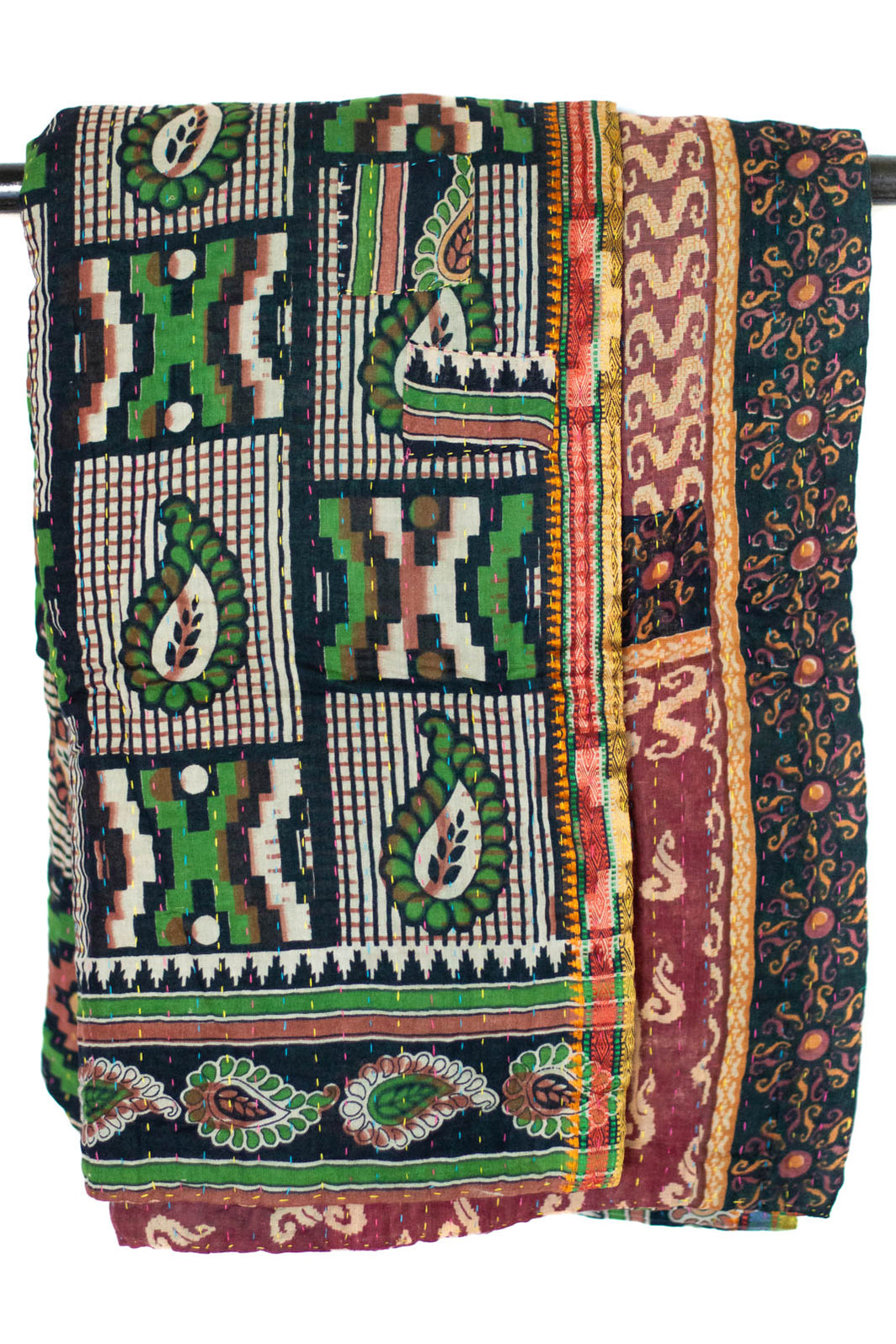 Cotton Kantha Throw Blankets | Our Classic, Bestseller — dignify