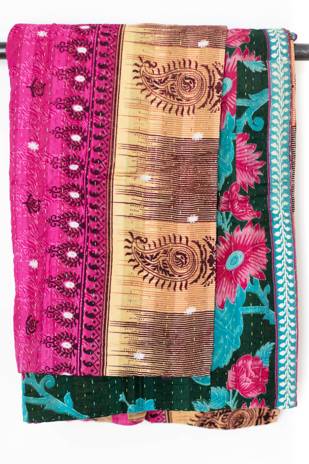 Cotton Kantha Throw Blankets | Our Classic, Bestseller — dignify