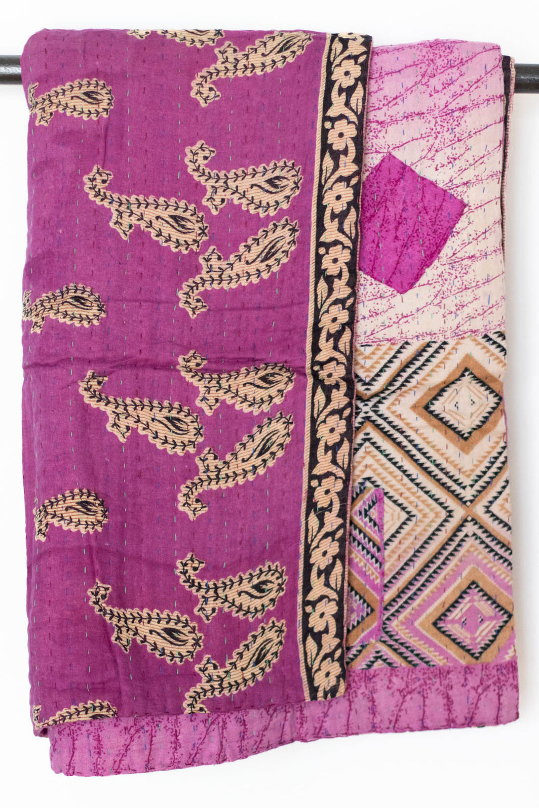 Cotton Kantha Throw Blankets | Our Classic, Bestseller — dignify