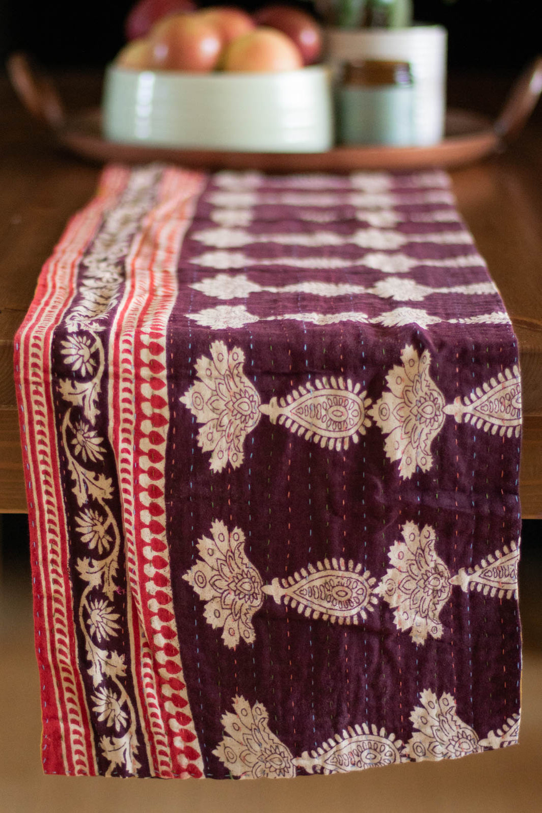 Kantha Table Runners | Handmade Dining Decor – Dignify