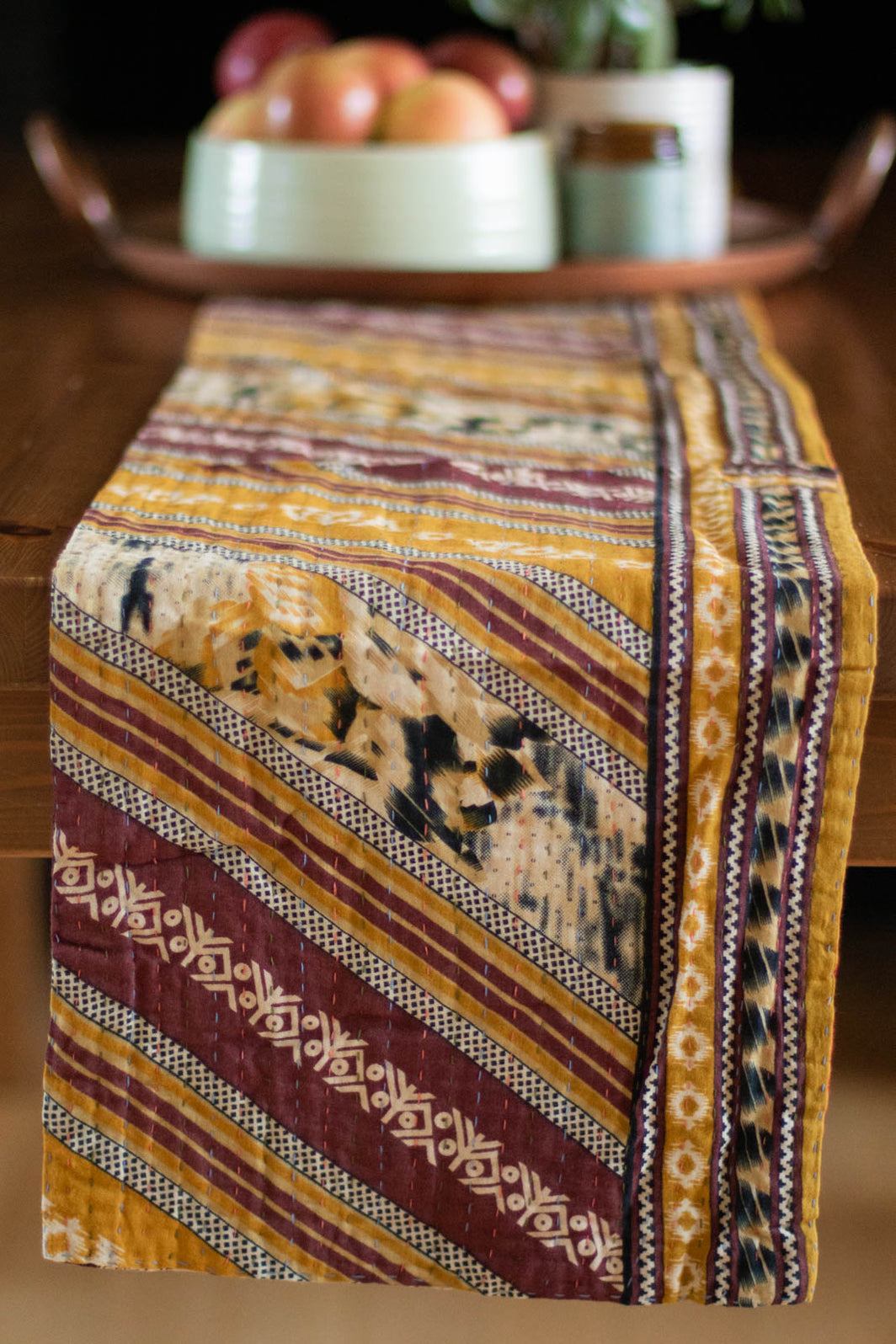Kantha Table Runners | Handmade Dining Decor – Dignify