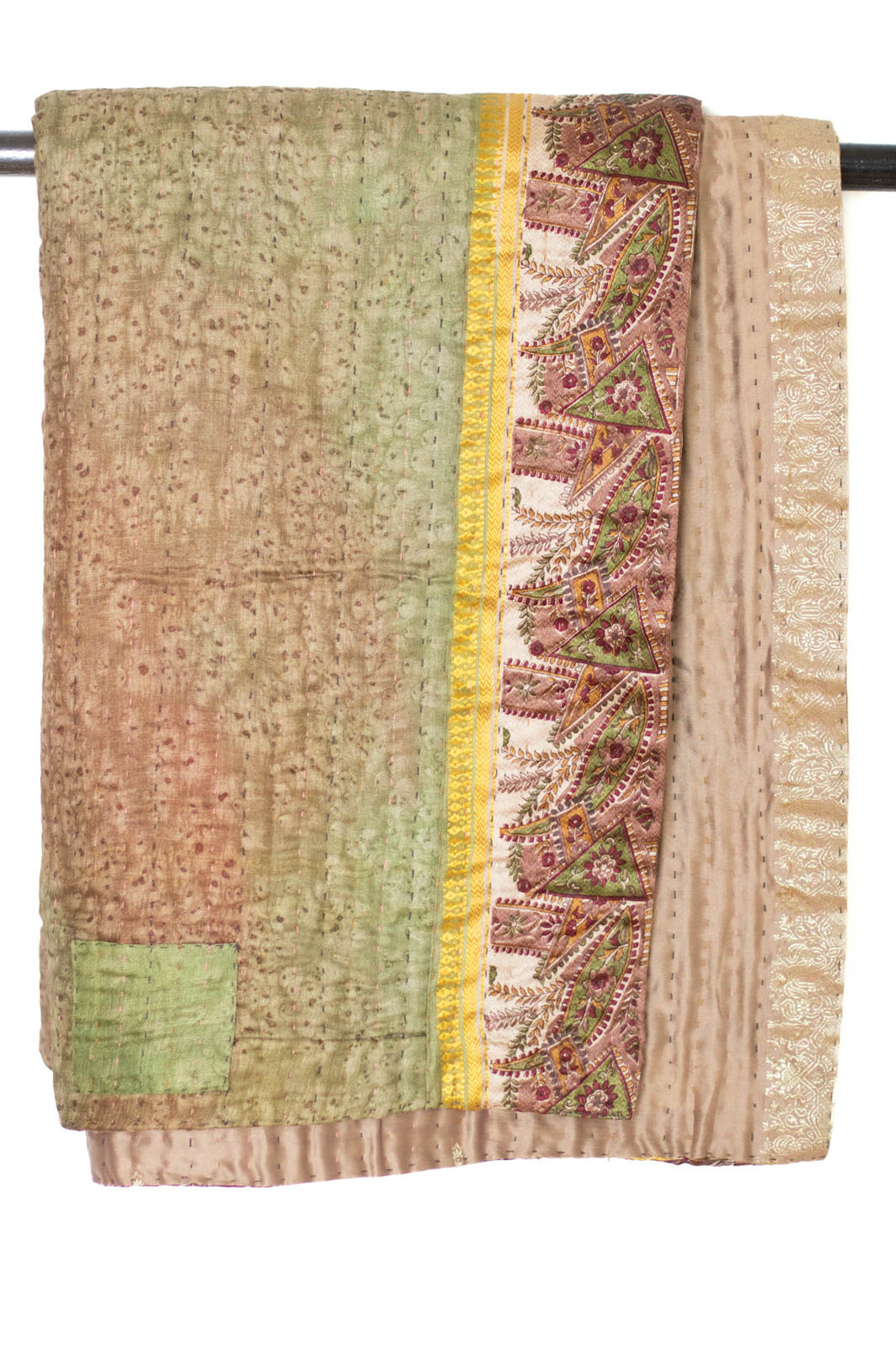 Silk Kantha Throw Blankets | Luxury Handmade – Dignify