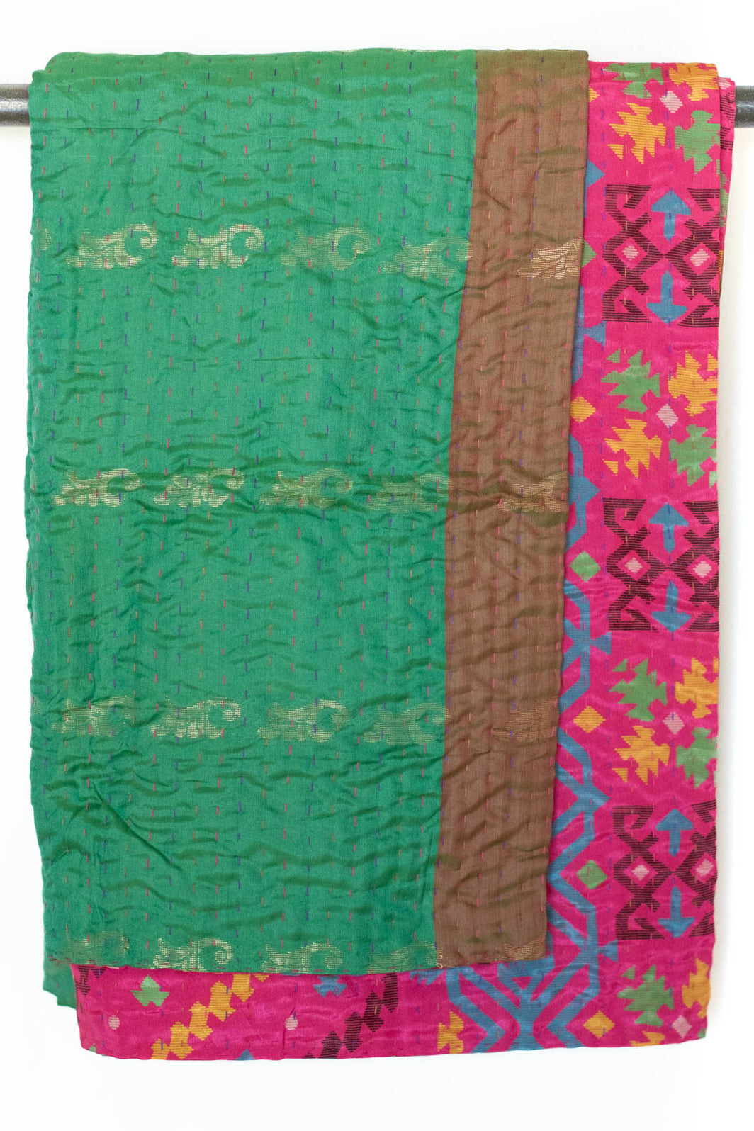 Kantha Silk Throw Blankets | Fair Trade — dignify