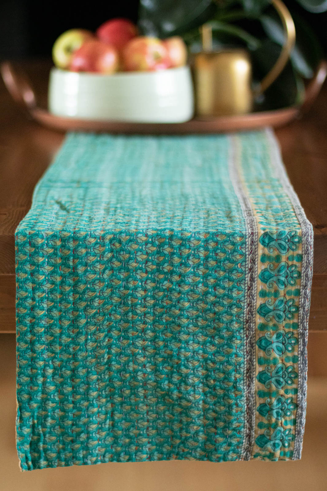 Reversible Kantha Table Runners