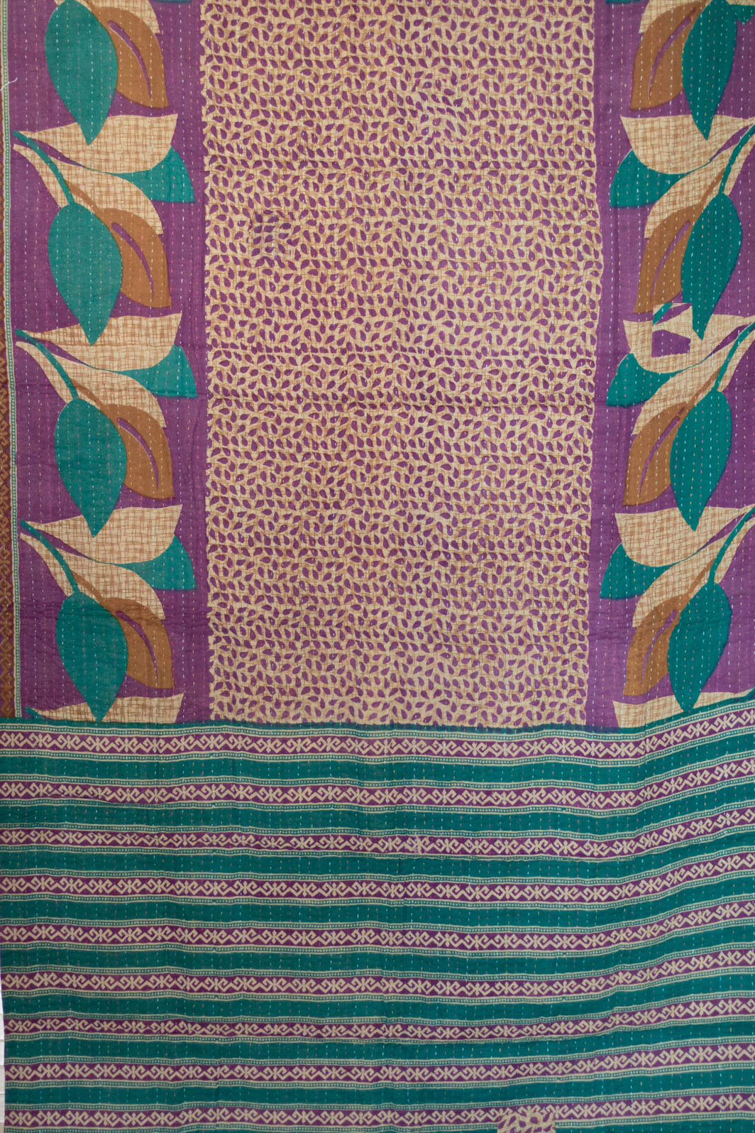 Kantha Throw Quilts & Blankets | Vintage, Handmade & Indian Style