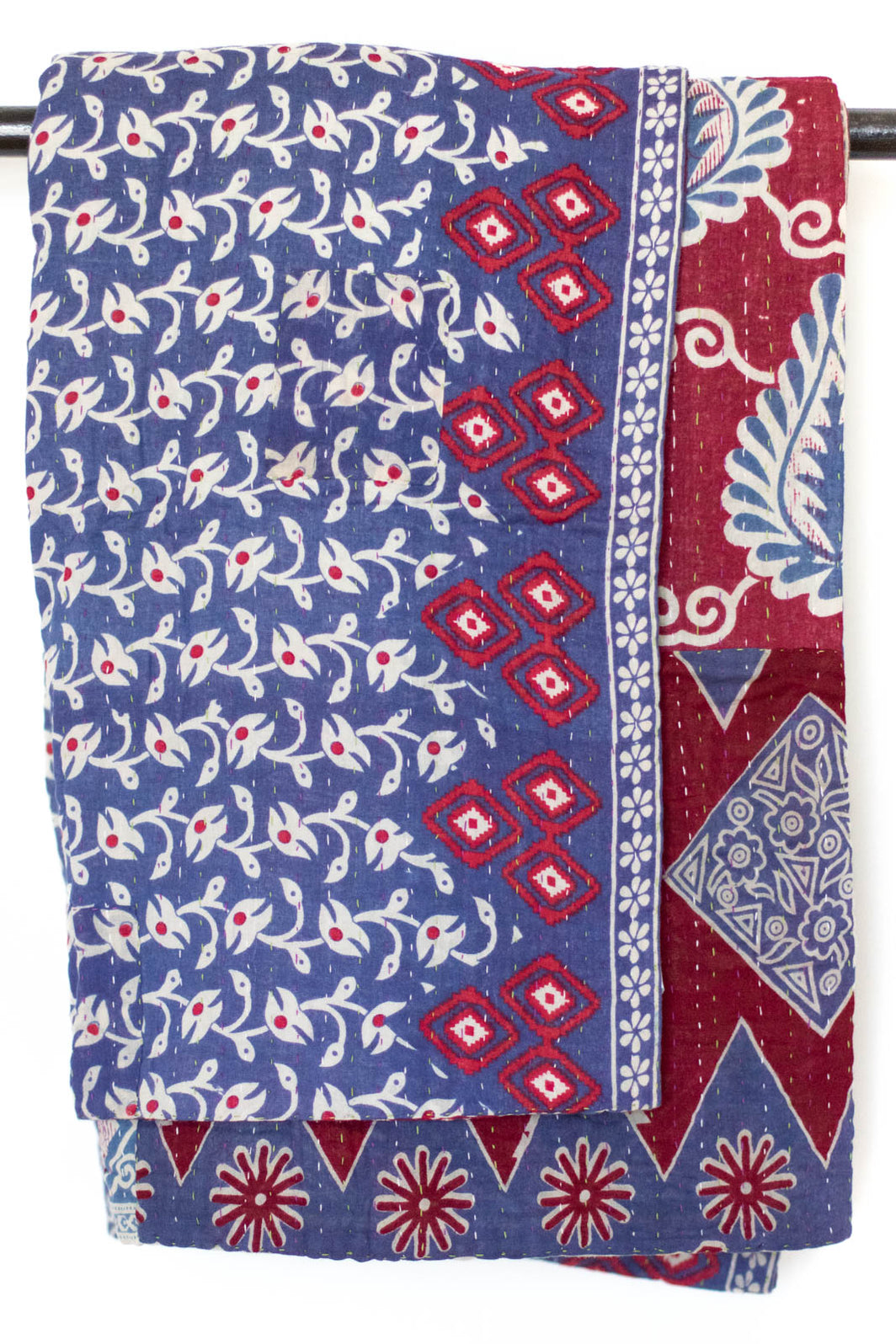 Cotton Kantha Throw Blankets | Our Classic, Bestseller — dignify