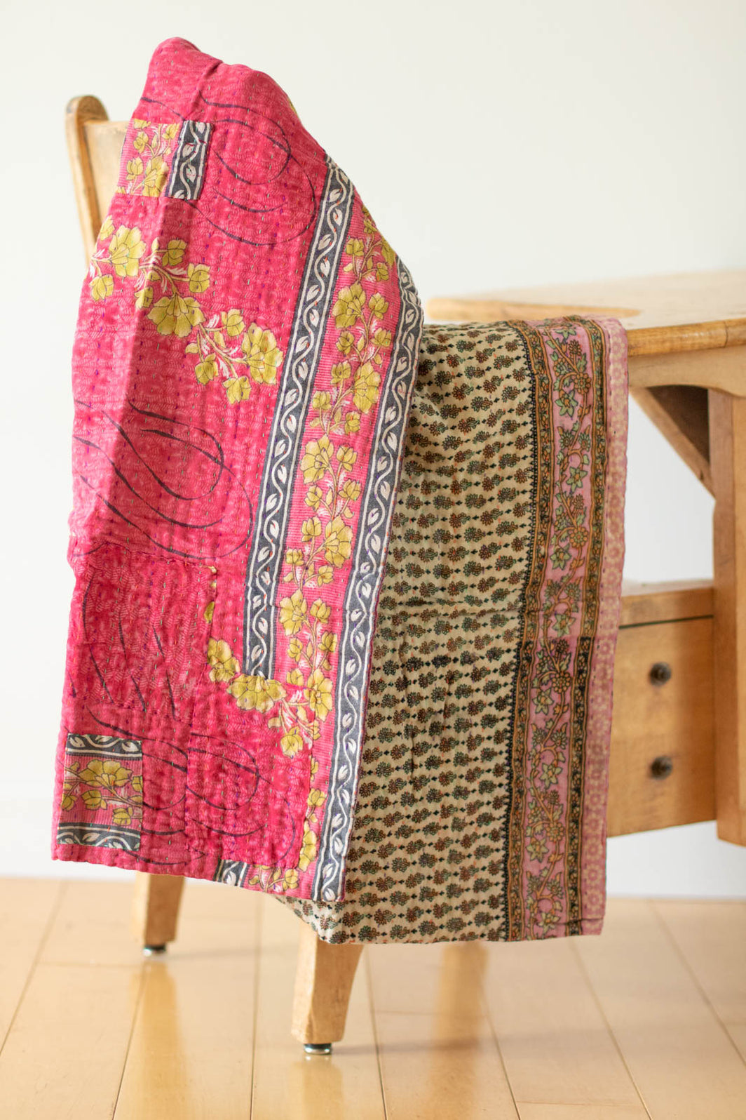 Kantha Mini & Small Blankets | Handmade Small Quilts — dignify